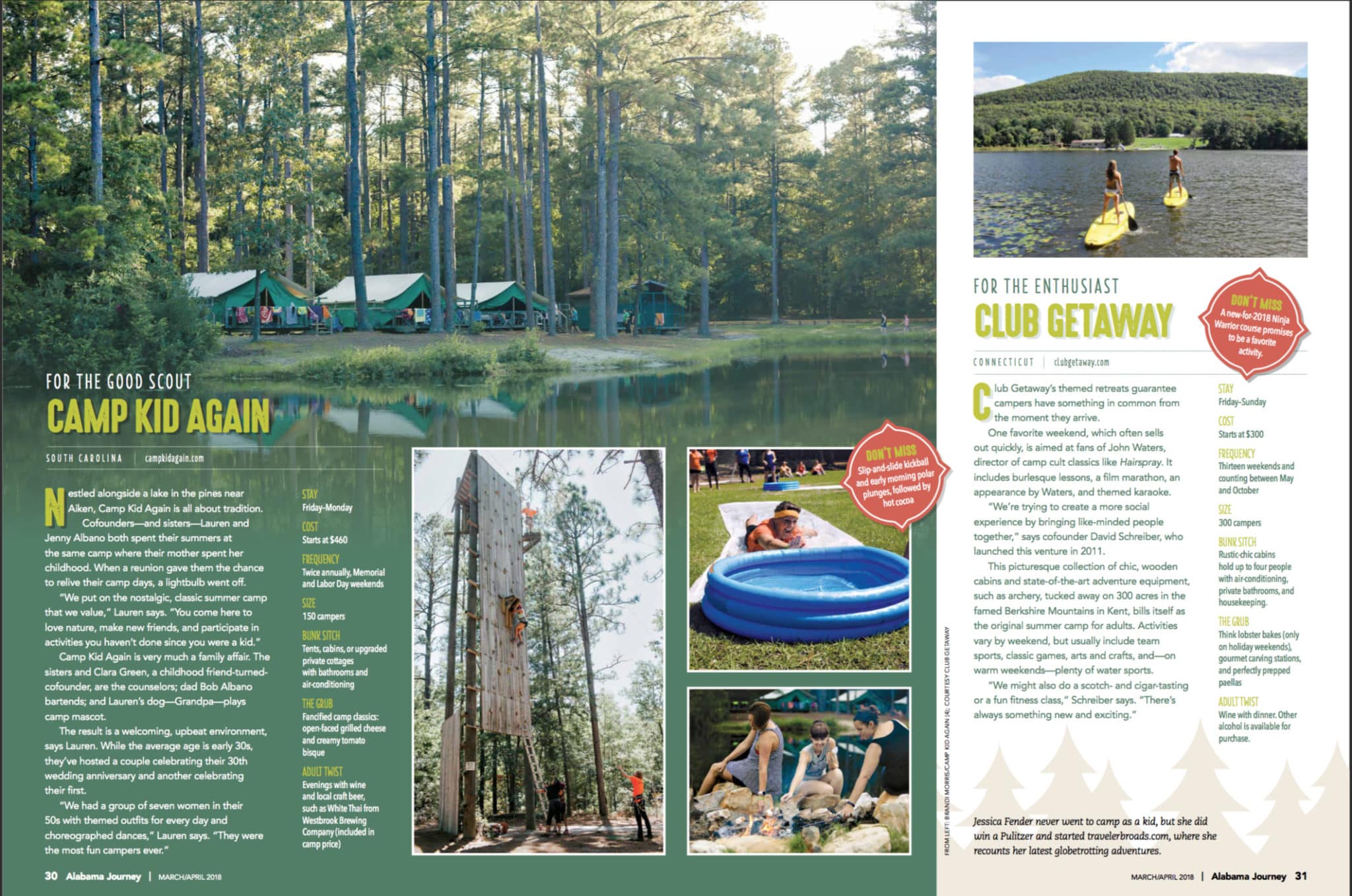 Happy Campers - Alabama Journey - March/April 2018 - Traveler Broads